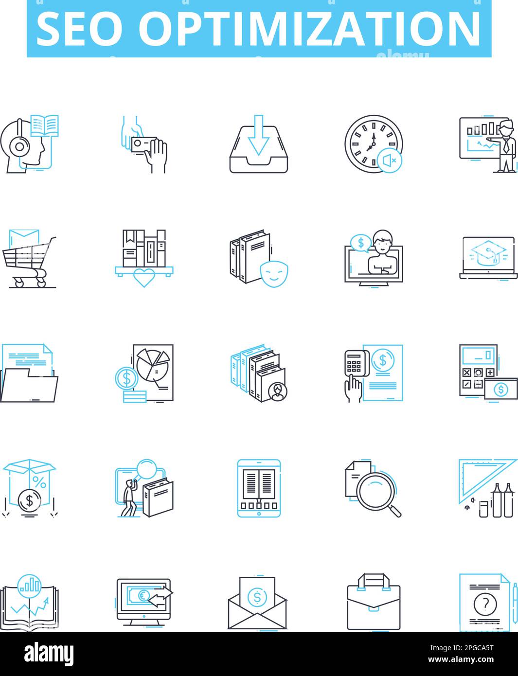 Meta Descriptions Stock Vector Images Alamy