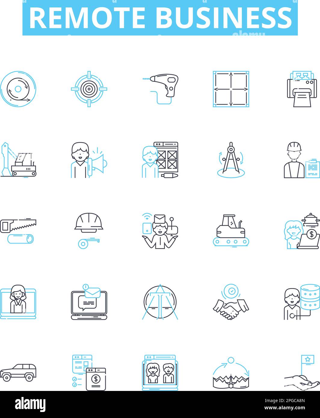 Digitalization business Stock Vector Images - Alamy