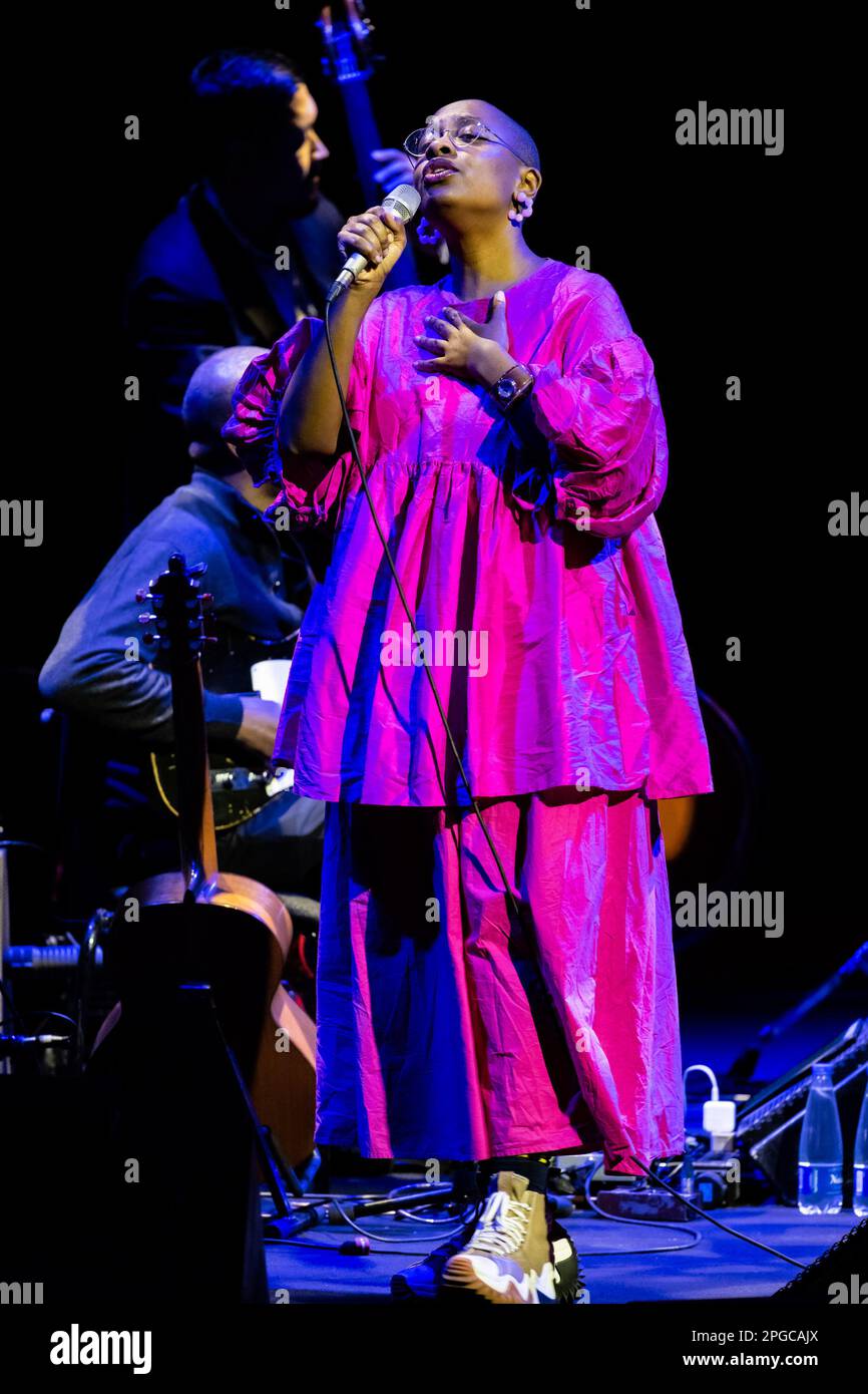 American singer cecile mclorin salvant hi-res stock photography and ...