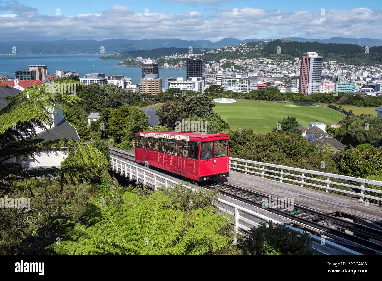 Kelburn cable car hi-res stock photography and images - Alamy