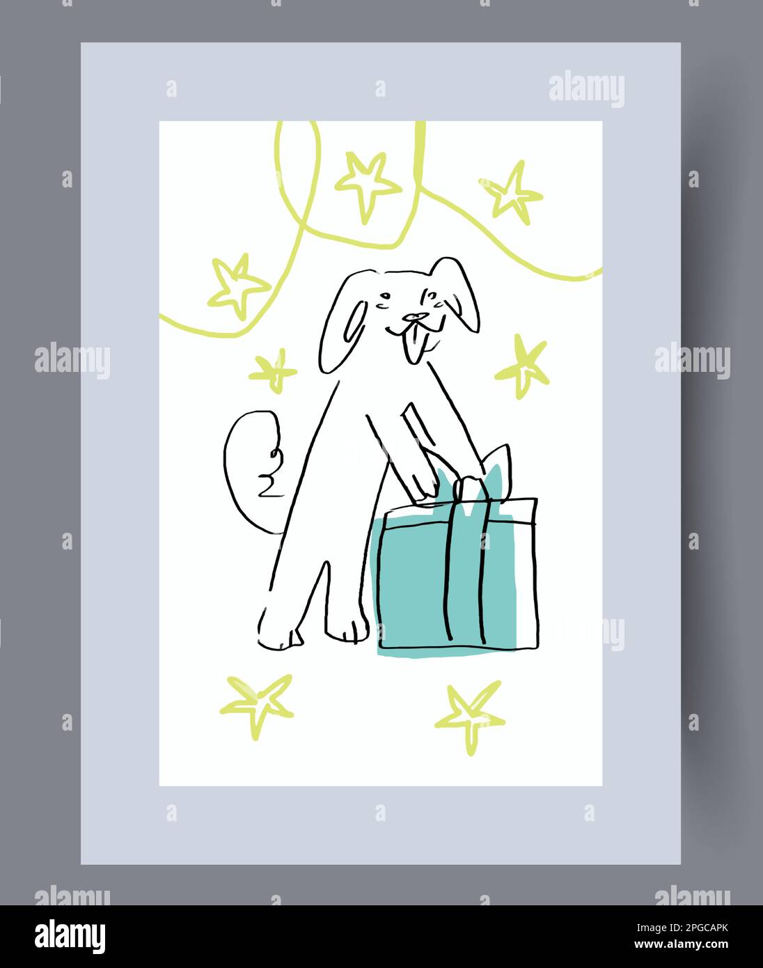Wall decor dog hi-res stock photography and images - Alamy
