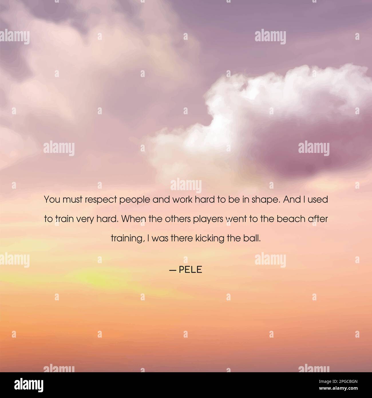 Pele motivation hi-res stock photography and images - Alamy