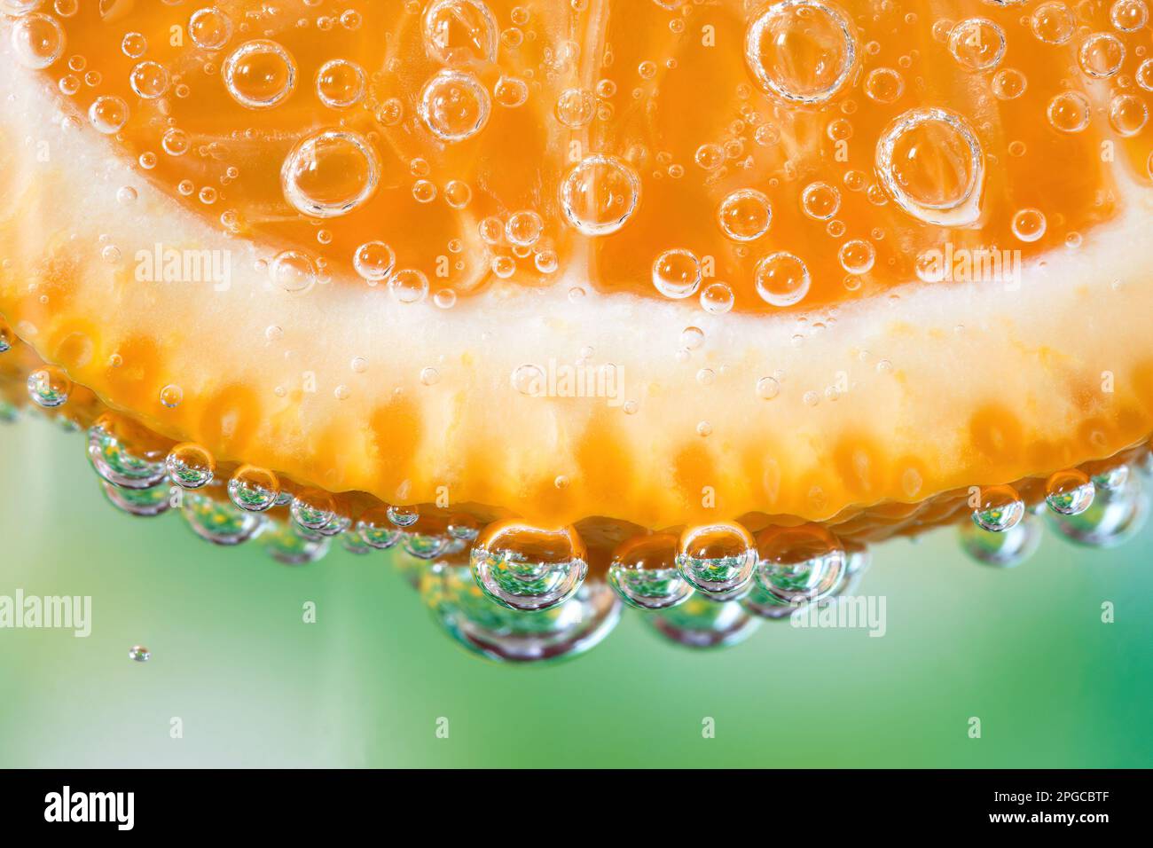 Bubbles in sparkling water close hi-res stock photography and images - Alamy