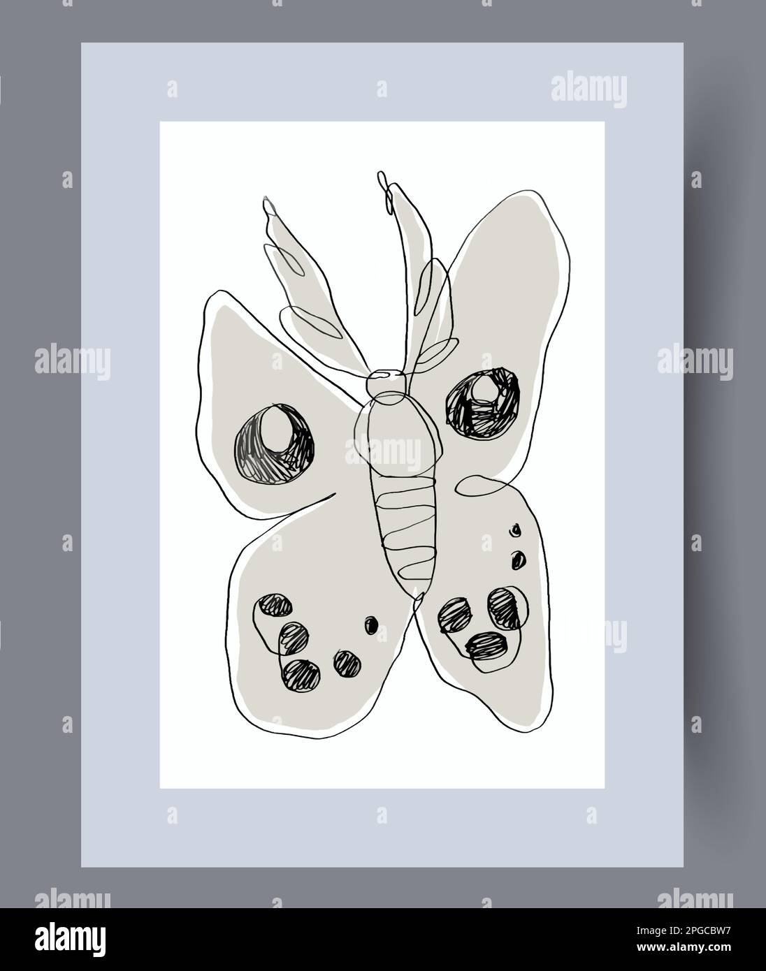 Moth drawing hi-res stock photography and images - Alamy