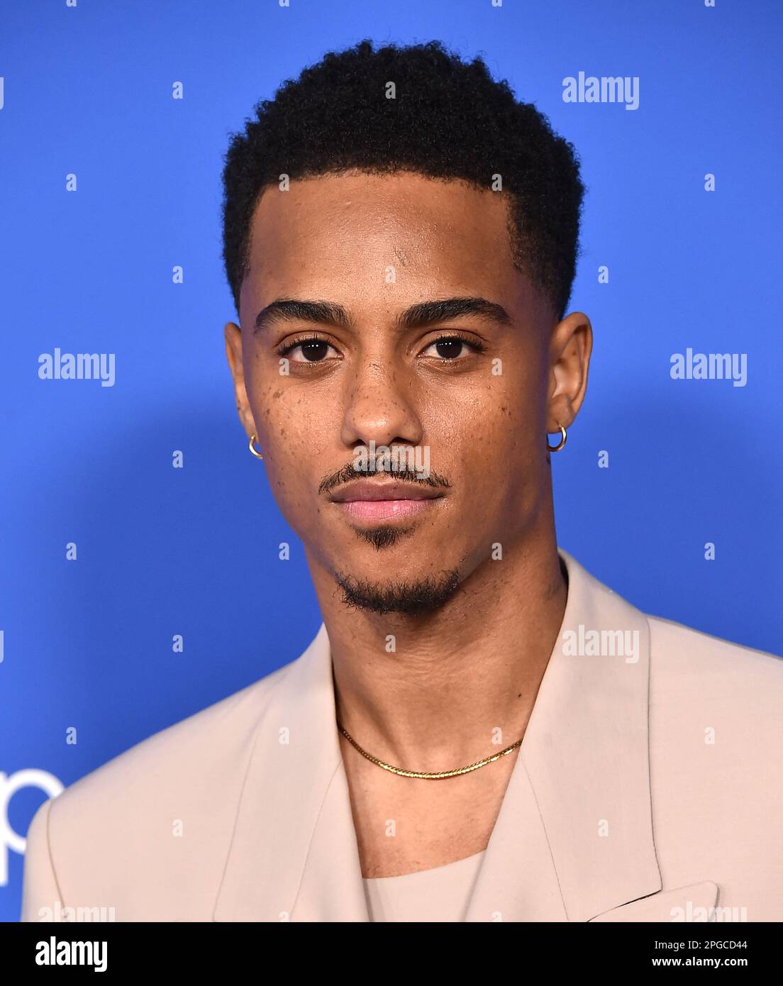 Hollywood, CA.21/03/2023, Keith Powers arriving at the Fashion Trust US ...