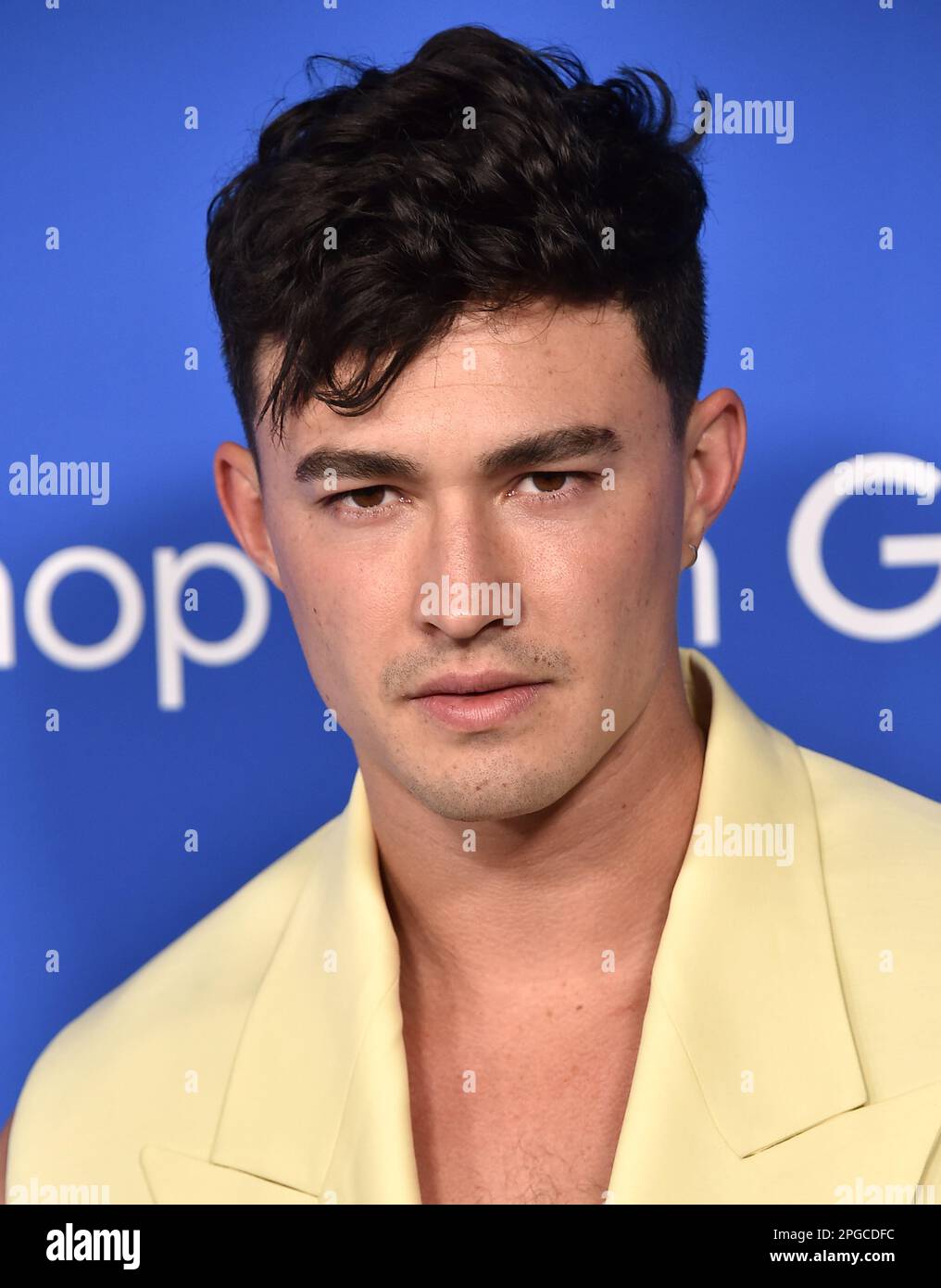 Hollywood, CA.21/03/2023, Gavin Leatherwood arriving at the Fashion ...