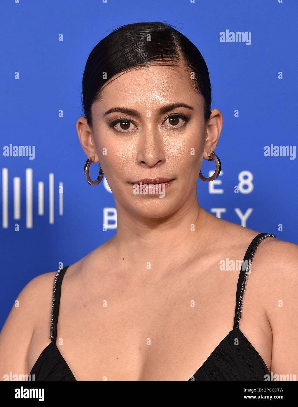 Hollywood, CA.21/03/2023, Michelle Ochs arriving at the Fashion Trust ...