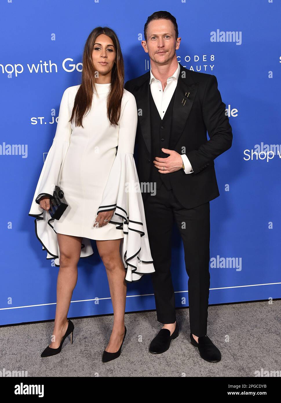Hollywood, CA.21/03/2023, Tara Tucker and Jonathan Tucker arriving at ...