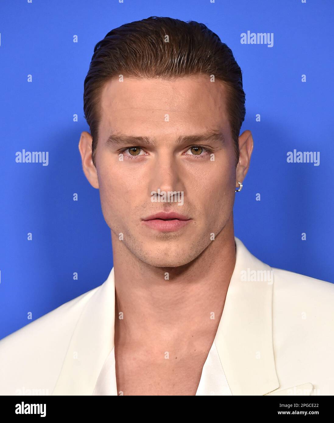 Hollywood, CA.21/03/2023, Matthew Nosza arriving at the Fashion Trust ...