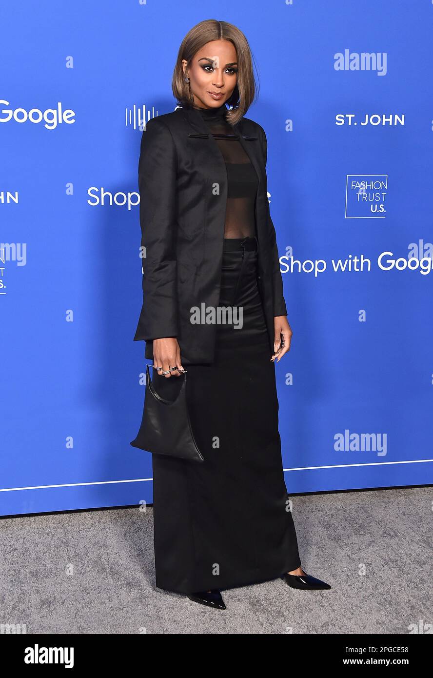 Hollywood, CA.21/03/2023, Ciara arriving at the Fashion Trust US Awards ...