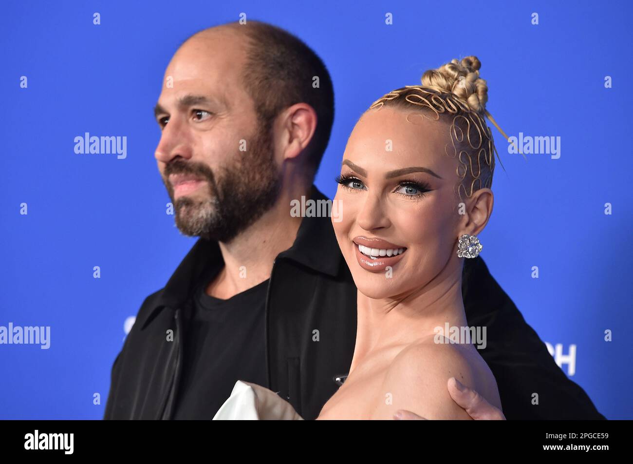 Hollywood, CA.21/03/2023, Christian Richard and Christine Quinn ...