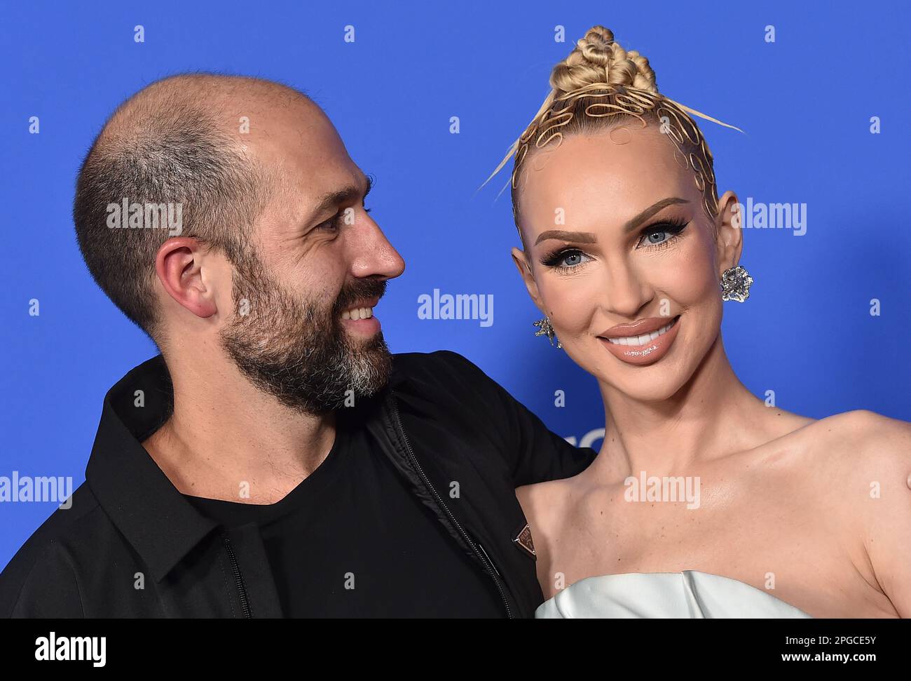 Hollywood, CA.21/03/2023, Christian Richard and Christine Quinn ...