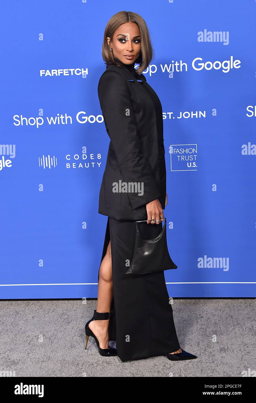 Hollywood, CA.21/03/2023, Ciara arriving at the Fashion Trust US Awards ...