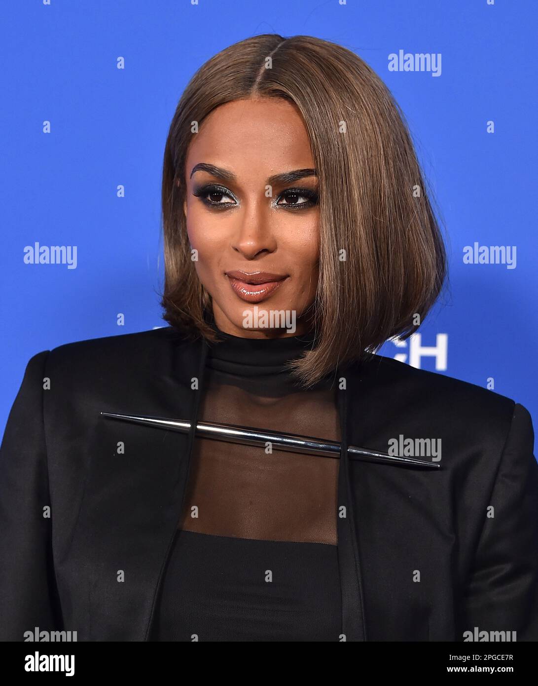 Hollywood, CA.21/03/2023, Ciara arriving at the Fashion Trust US Awards ...