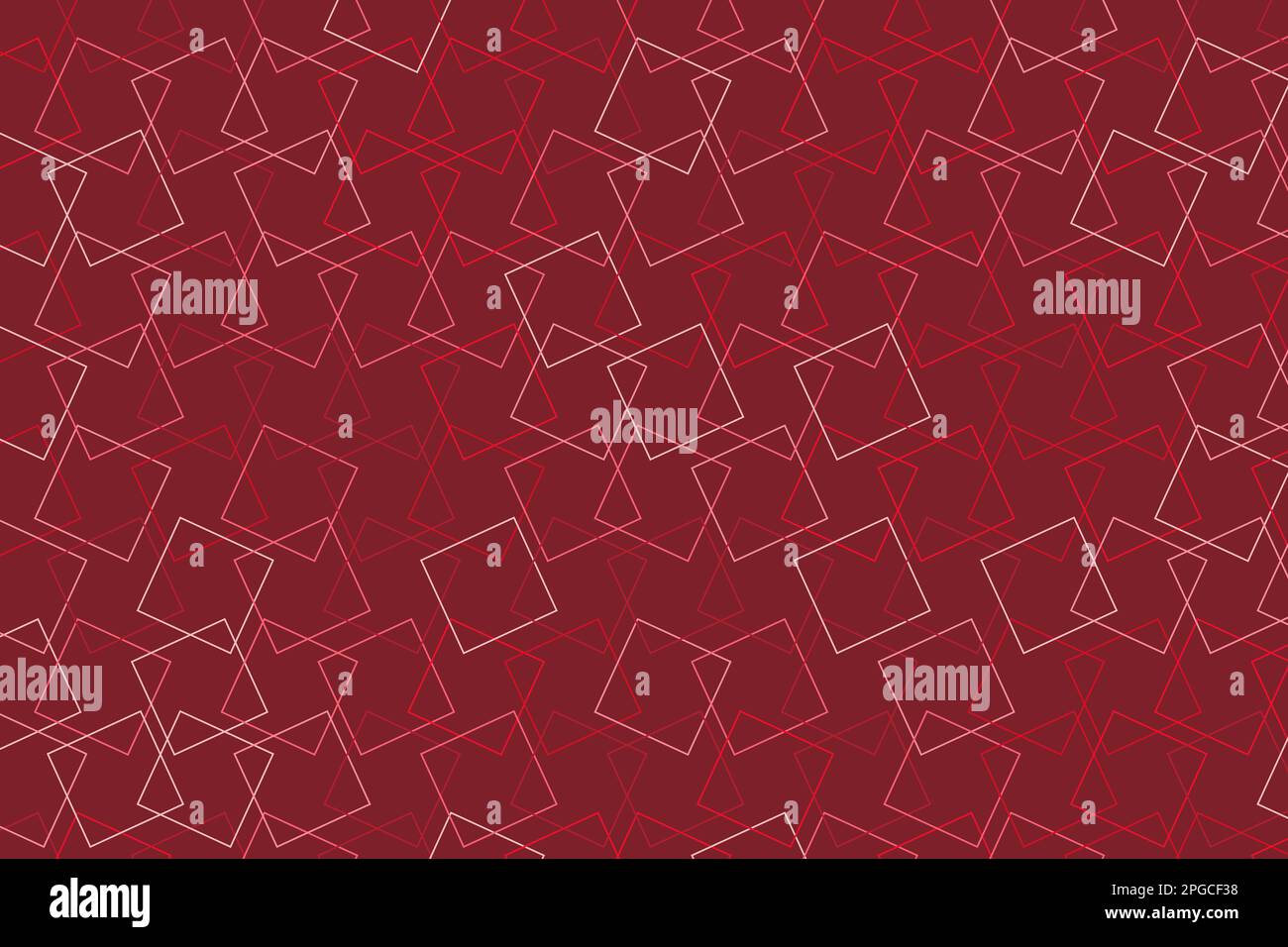 Geometric patterns in vibrant red tones hi-res stock photography and ...