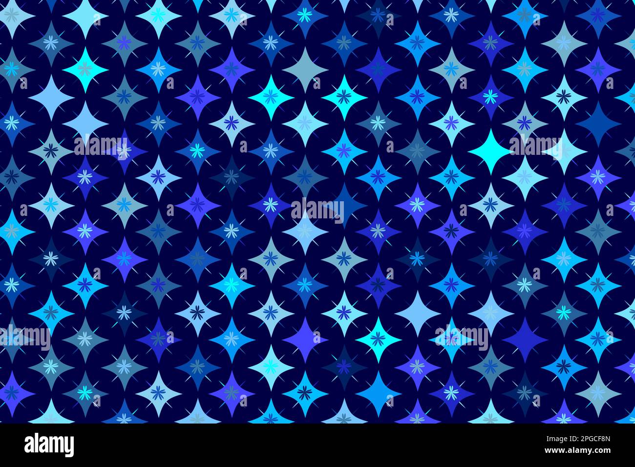 Pattern with geometric elements in blue tones vector abstract gradient background Stock Vector ...