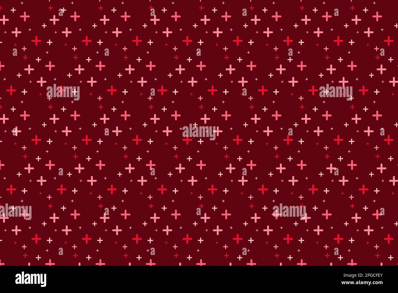 Geometric patterns in vibrant red tones hi-res stock photography and ...