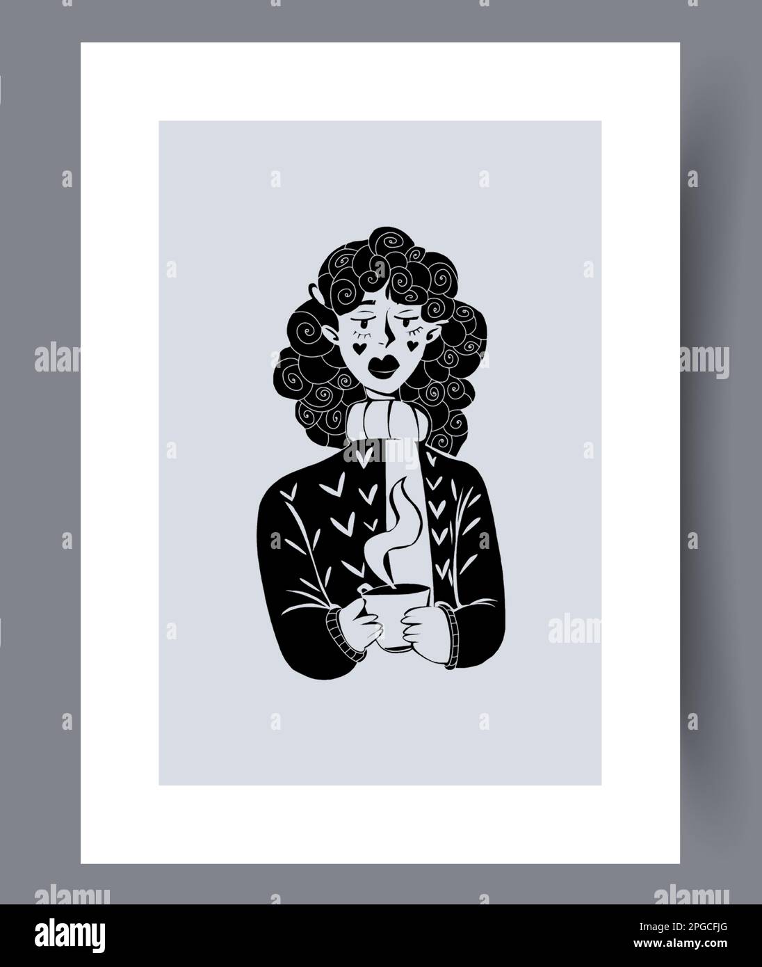 Nordic Woman Drawings