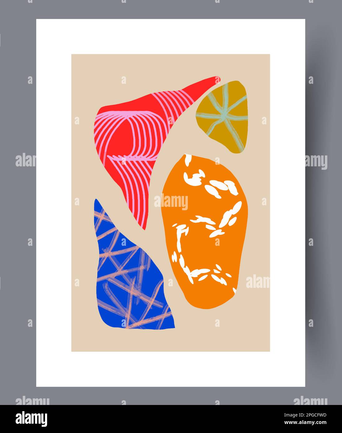 Picture banner minimal collage Stock Vector Images - Alamy