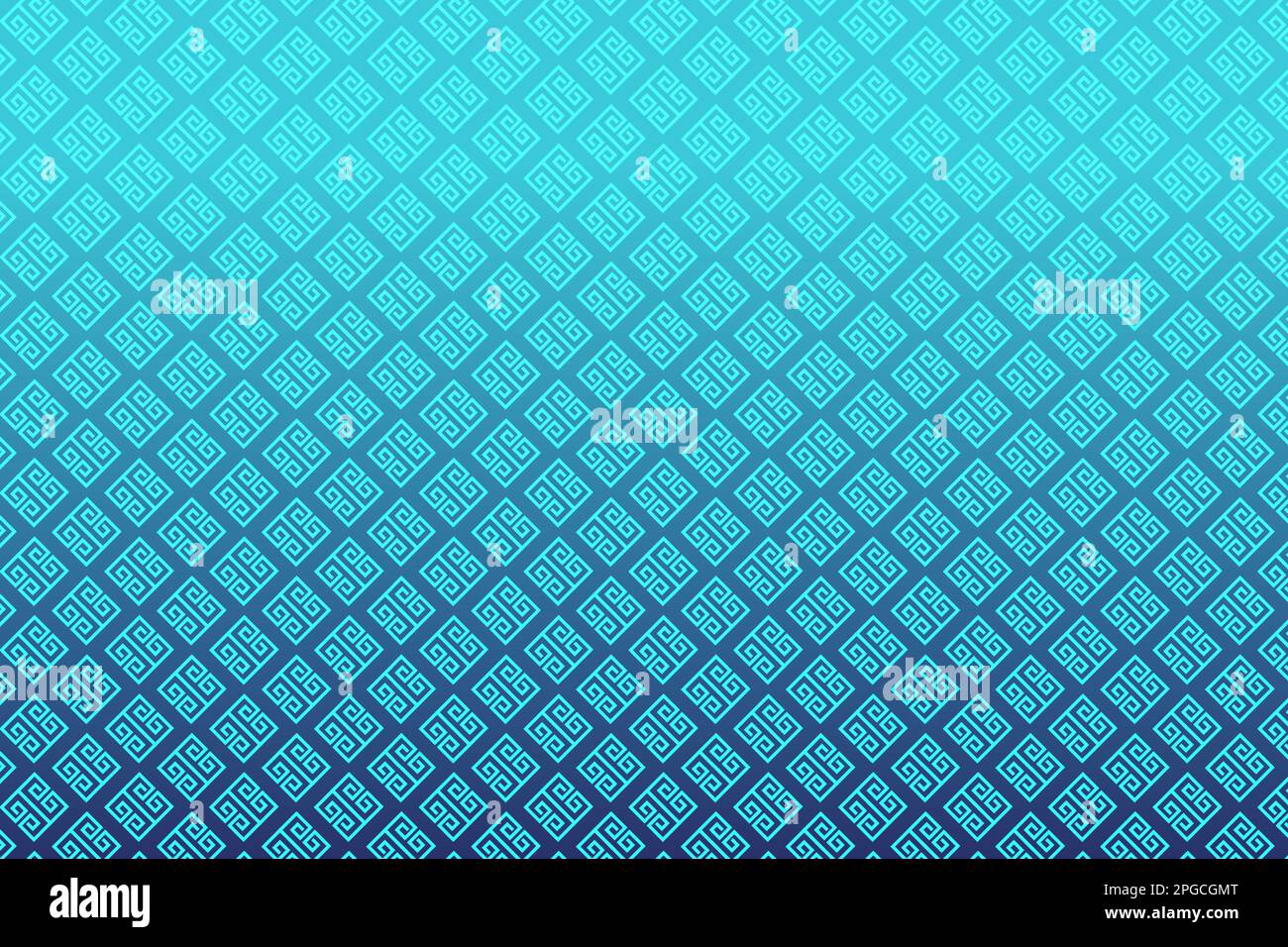 Pattern with geometric elements in gradual blue tones. vector abstract background for design ...