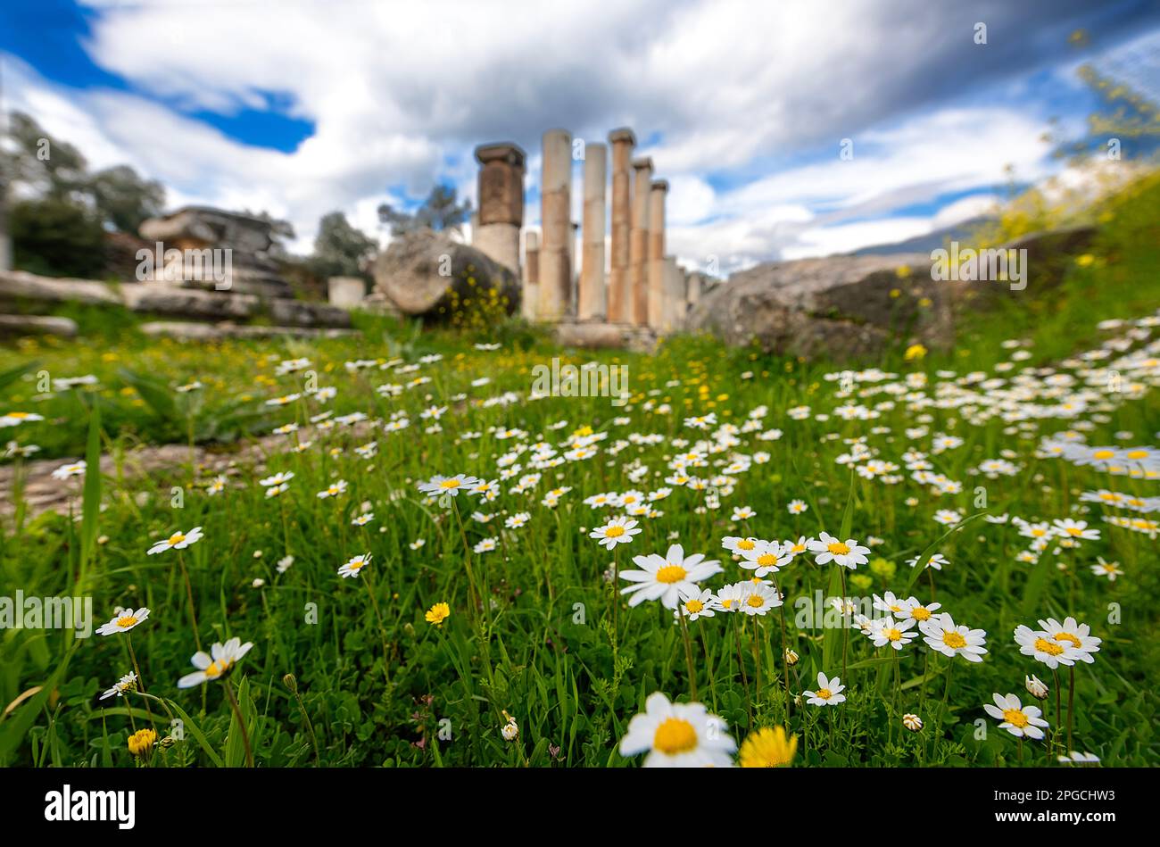 Nysa Ancient City history BC. It is based on the 3rd century. It was ...