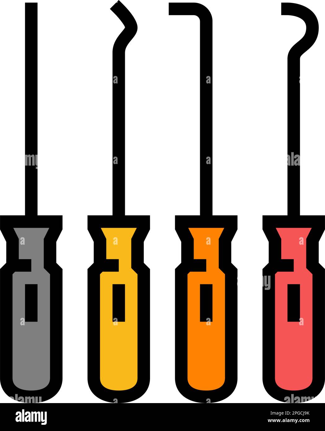 Old auto repair shop tools Stock Vector Images - Alamy