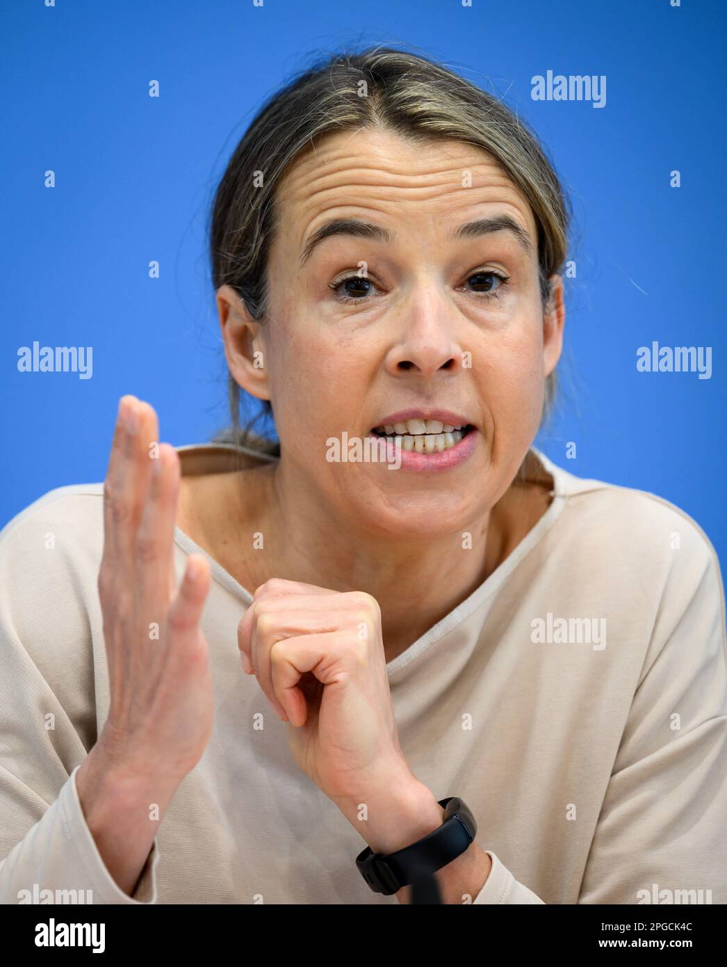 Berlin, Germany. 22nd Mar, 2023. Ulrike Malmendier, member of the ...