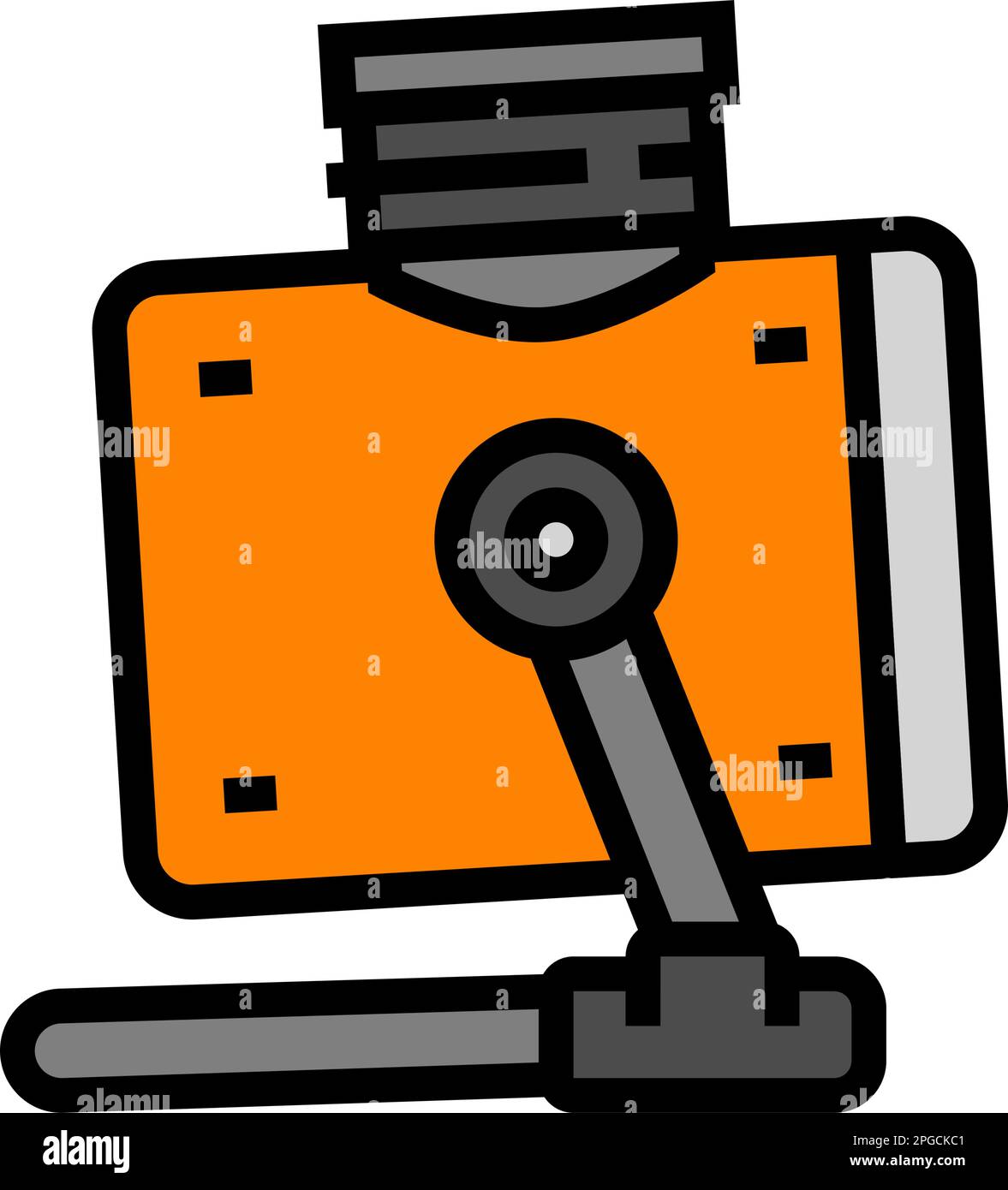 indoor space heater garage tool color icon vector illustration Stock ...