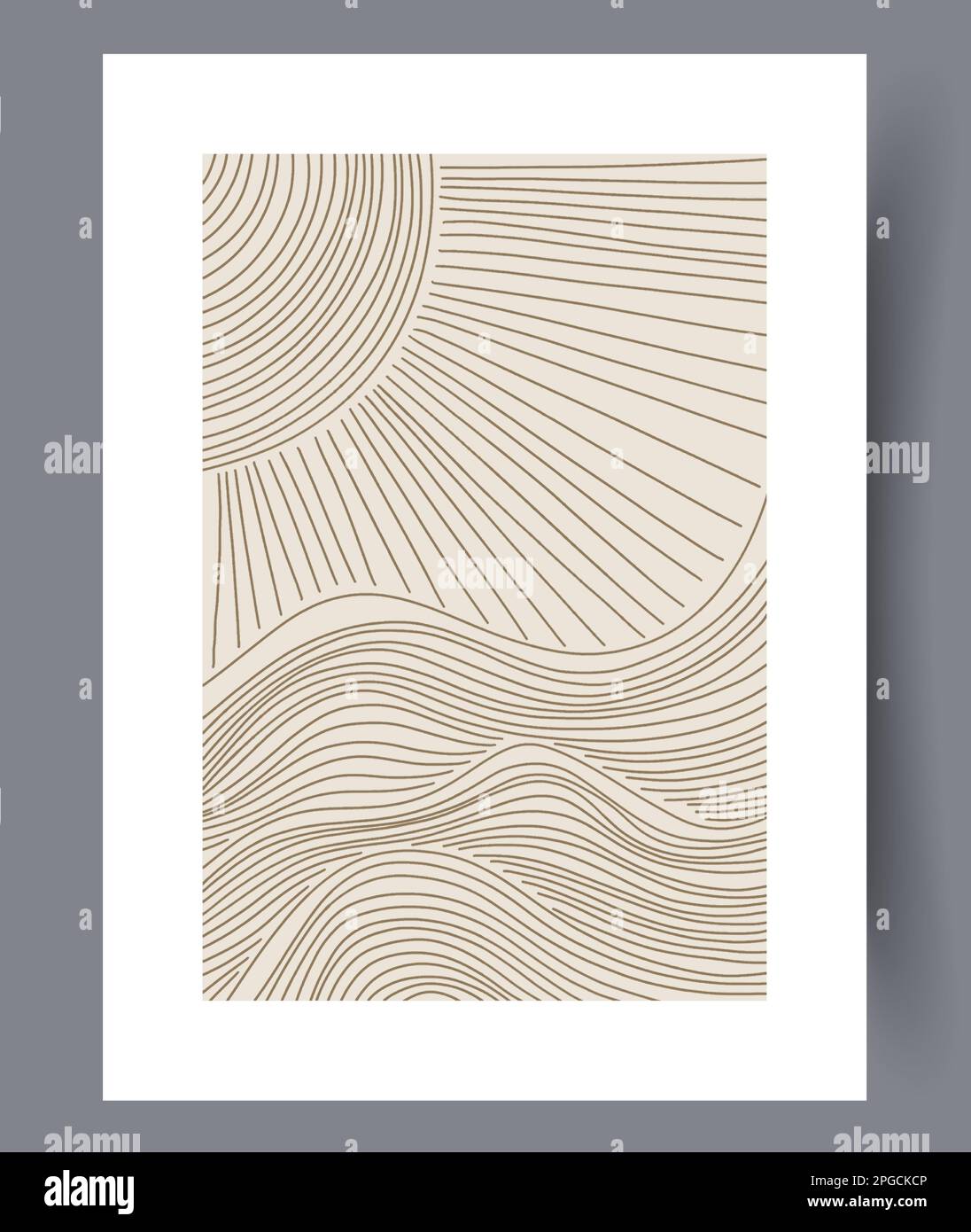 Landscape form wall Stock Vector Images - Alamy