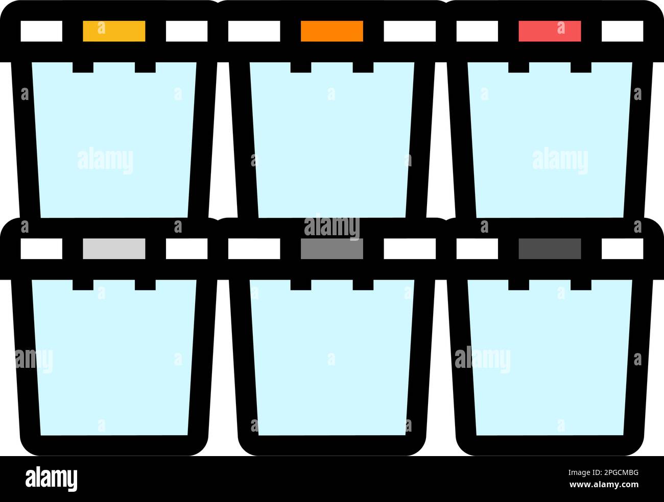 Transport bins Stock Vector Images - Alamy