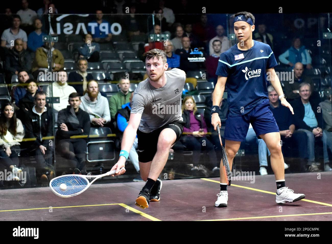 Optasia squash championship hi-res stock photography and images - Alamy