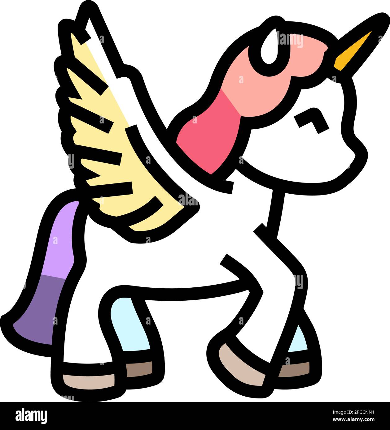 Unicorn toy house hi-res stock photography and images - Alamy