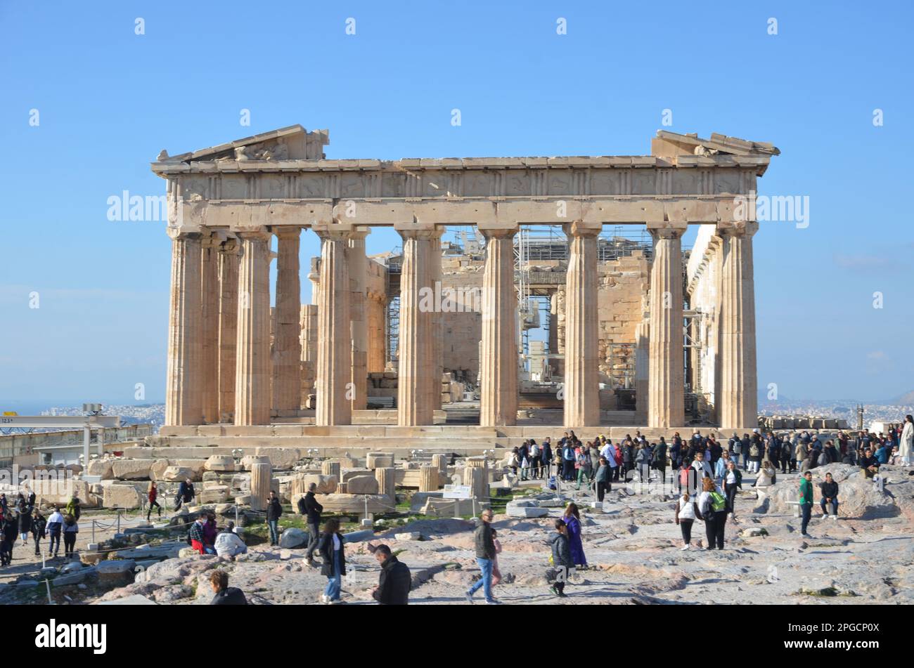Greece, Athens, Acropolis, Parthenon Stock Photo - Alamy