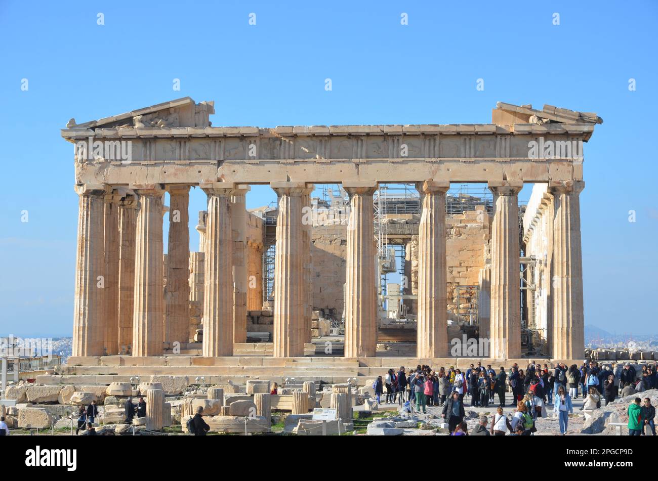 Greece, Athens, Acropolis, Parthenon Stock Photo - Alamy