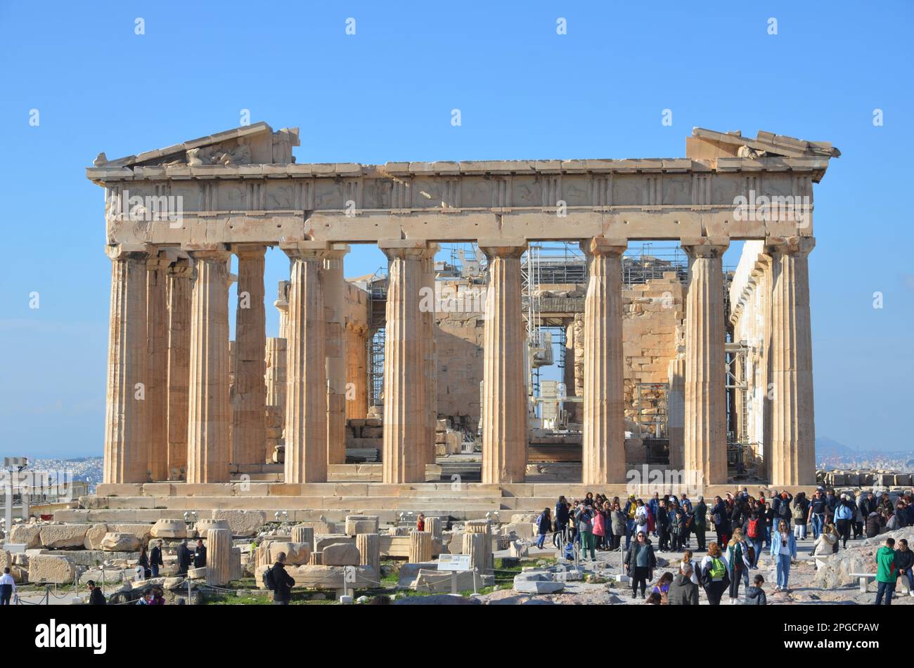 Greece, Athens, Acropolis, Parthenon Stock Photo - Alamy