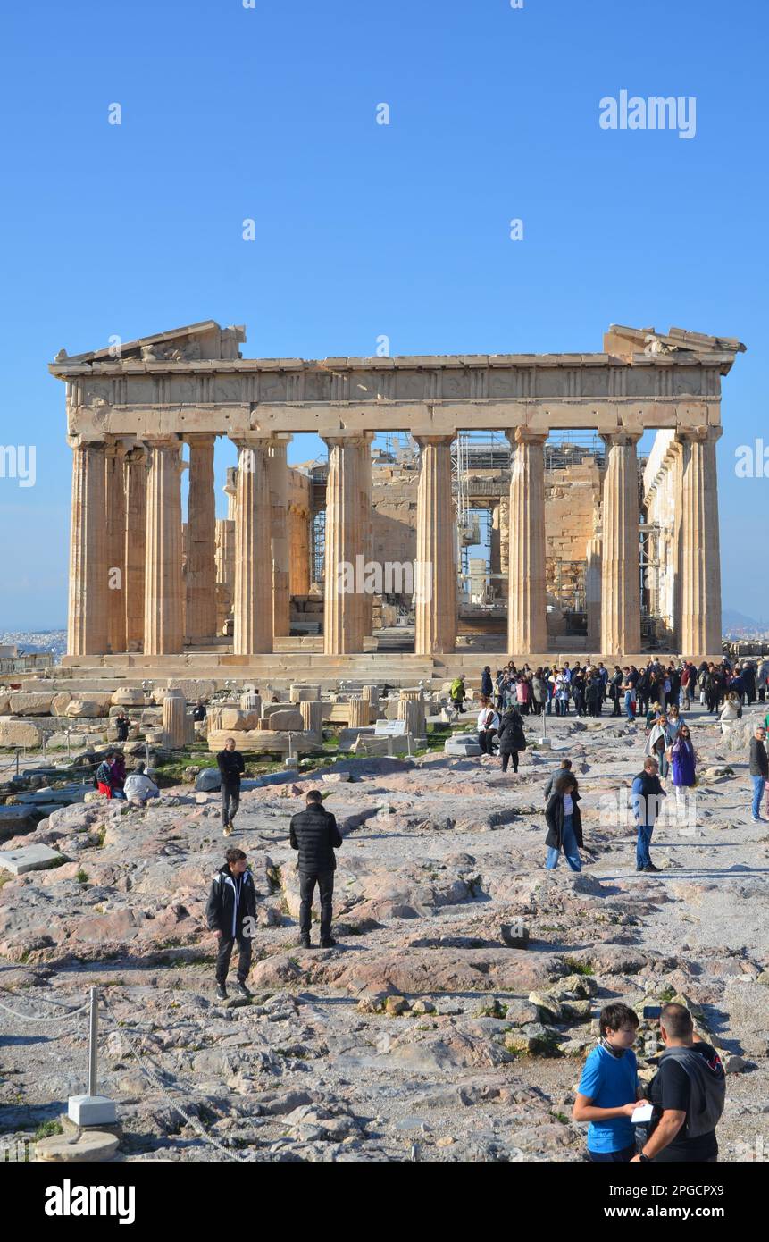 Greece, Athens, Acropolis, Parthenon Stock Photo - Alamy