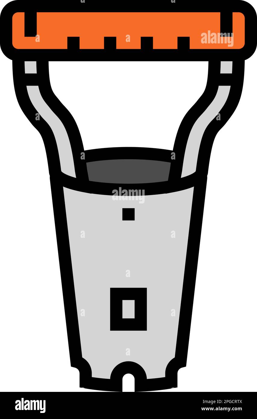 bulb planter garden tool color icon vector illustration Stock Vector ...