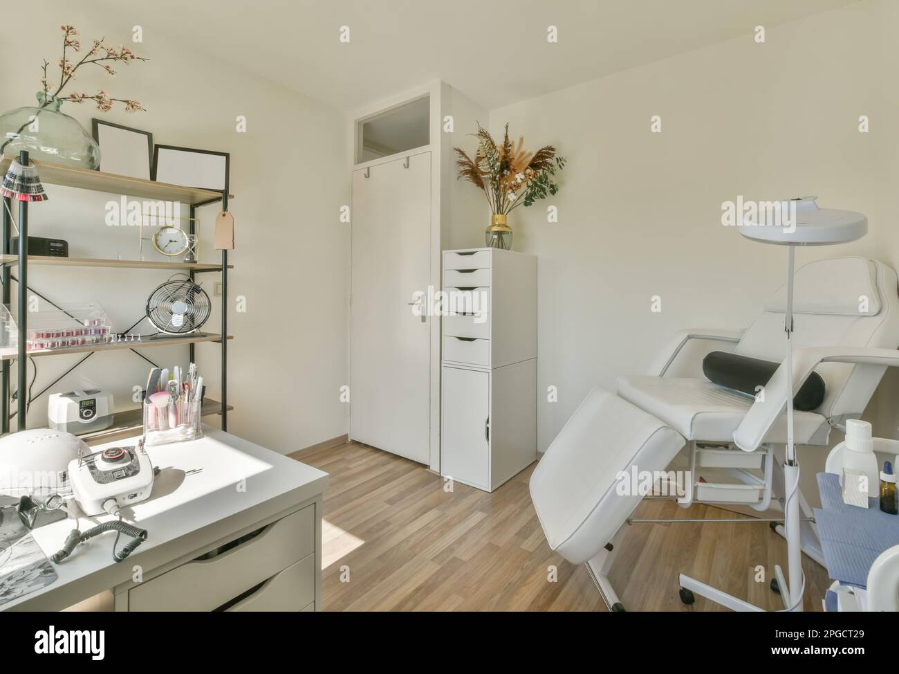 Interior design of modern dental office equipped with chair and doctor ...