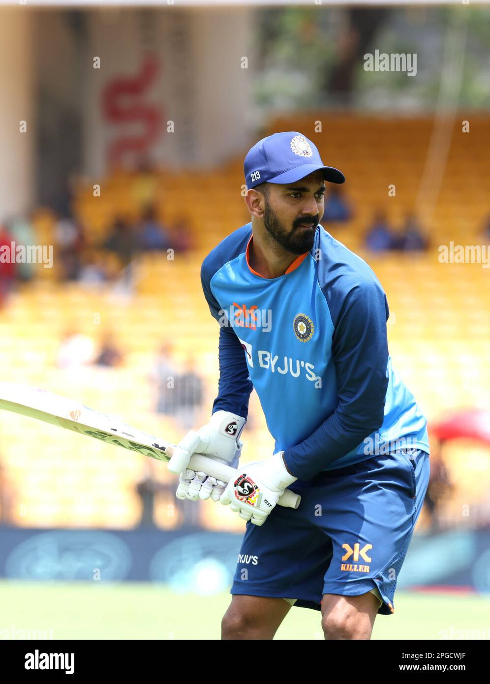 Chennai, India. 22nd Mar, 2023. Practice session ahead of 3rd ODI ...