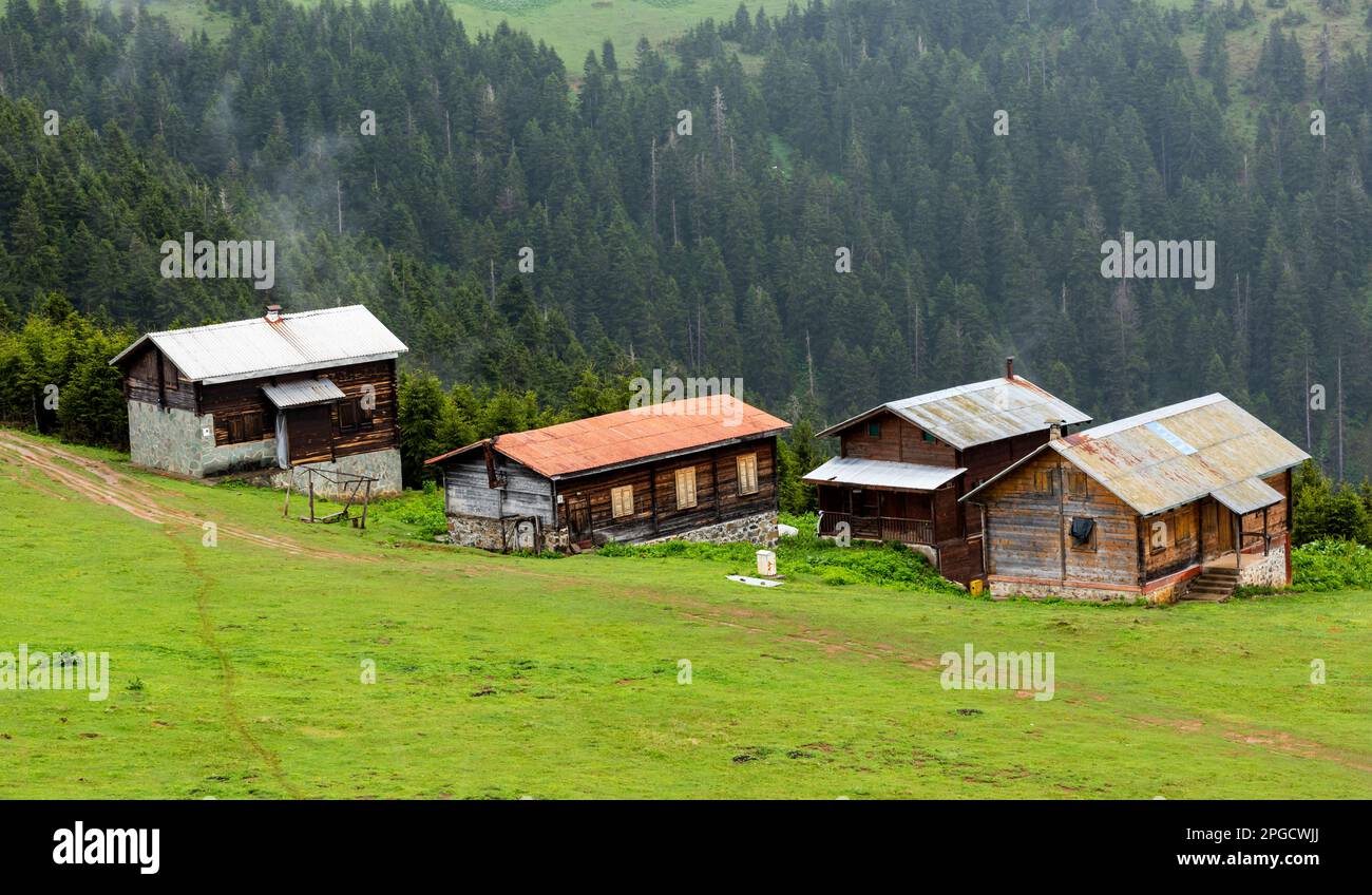 SAL PLATEAU in Camlihemsin district of Rize province. Kackar Mountains ...