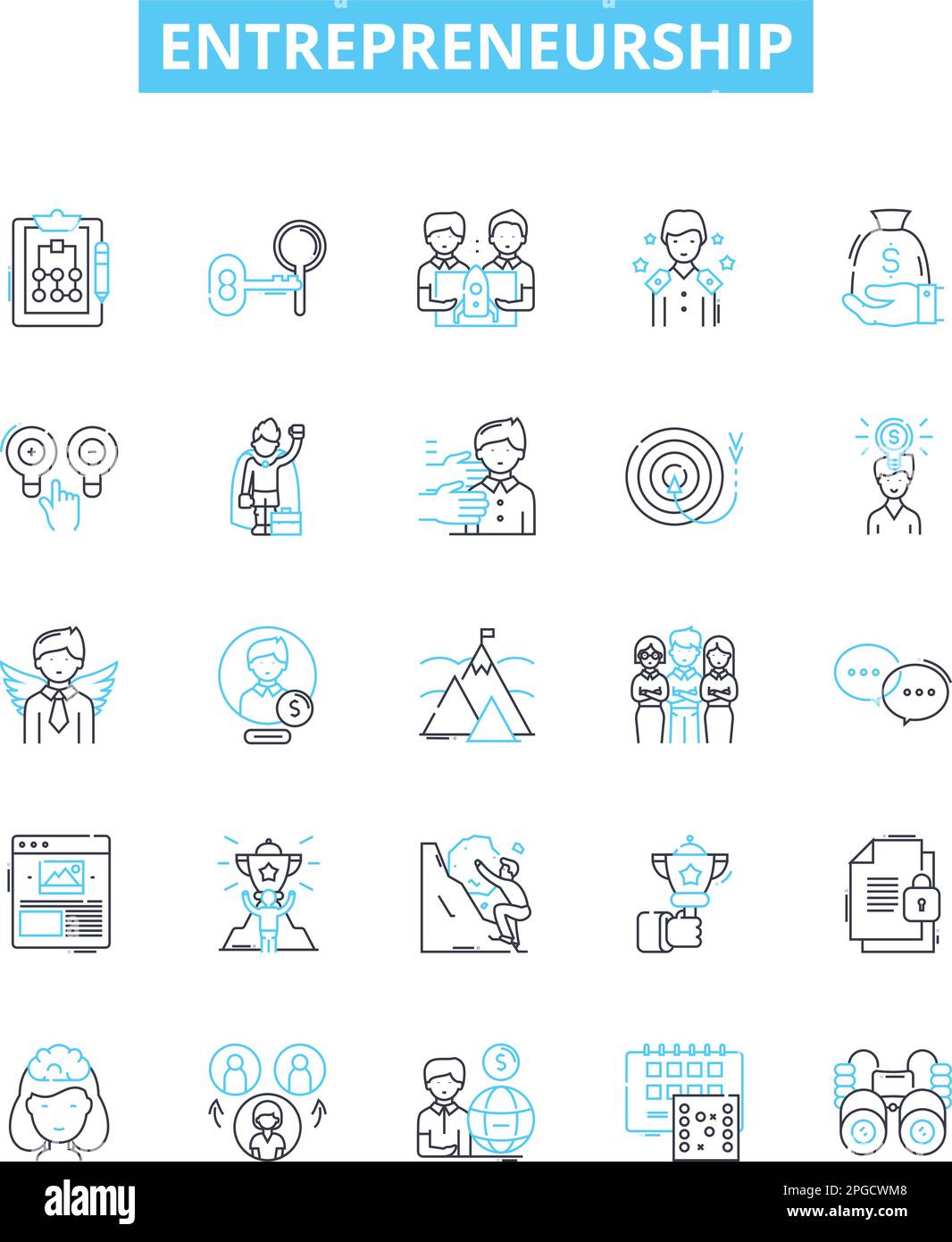 Entrepreneurship and startups Stock Vector Images - Alamy