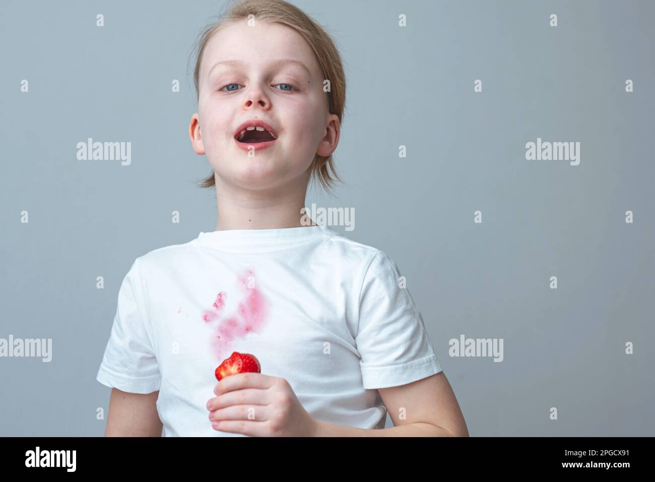 Food stain removal hi-res stock photography and images - Alamy