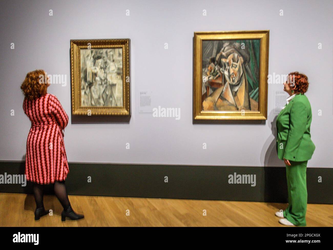 London, UK. 22nd Mar, 2023. Pablo Picasso (L) Wihelm Uhde 1910 (R ...
