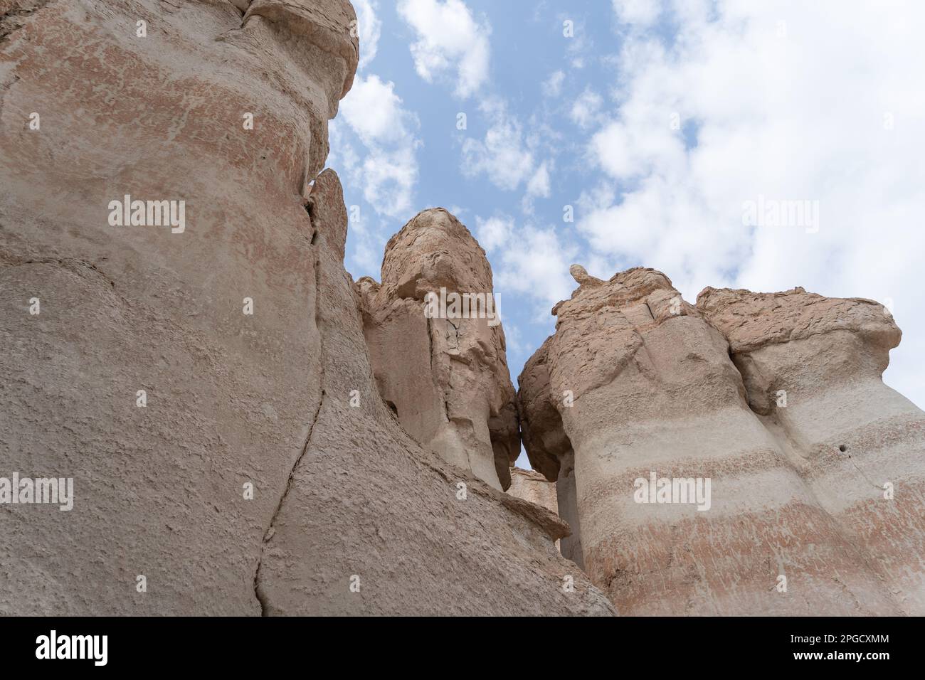 Al-Qarah Mountain or Jabal Al-Qarah, Al Hofuf Saudi Arabia Stock Photo ...