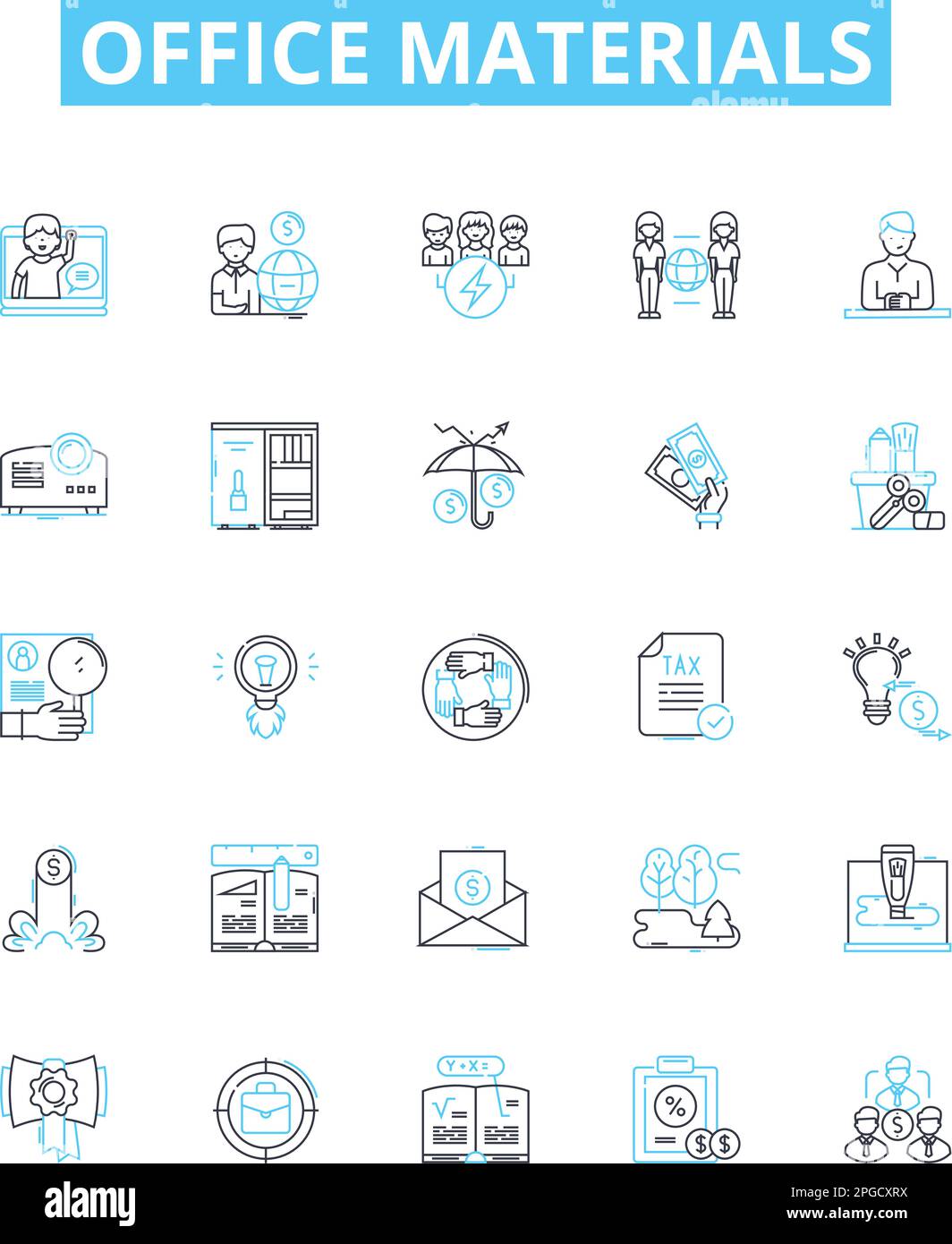 Printer binder Stock Vector Images - Alamy