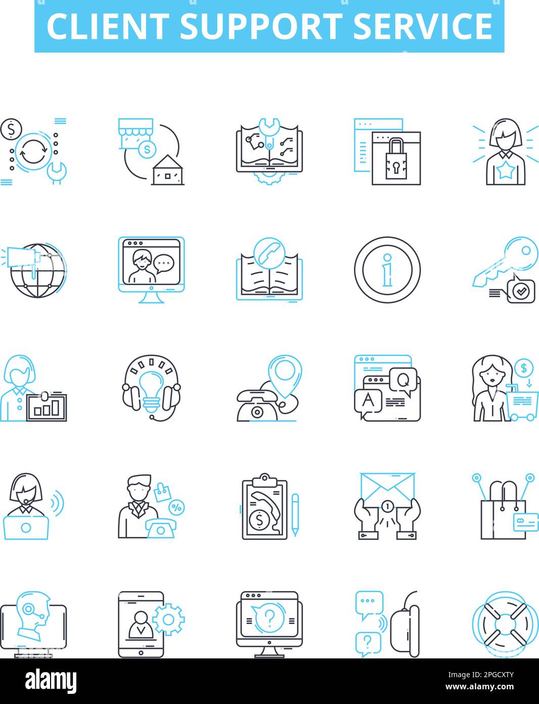 Detail guidance management Stock Vector Images - Alamy