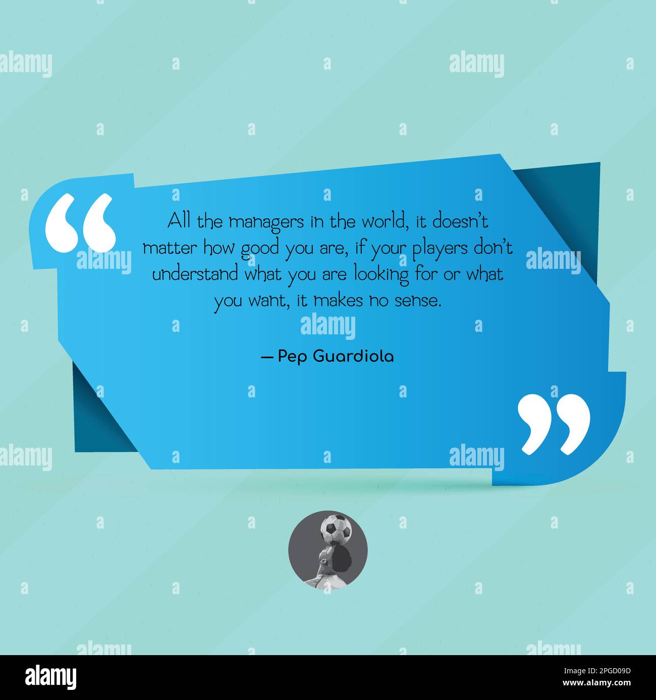 Pep guardiola illustration Stock Vector Images - Alamy