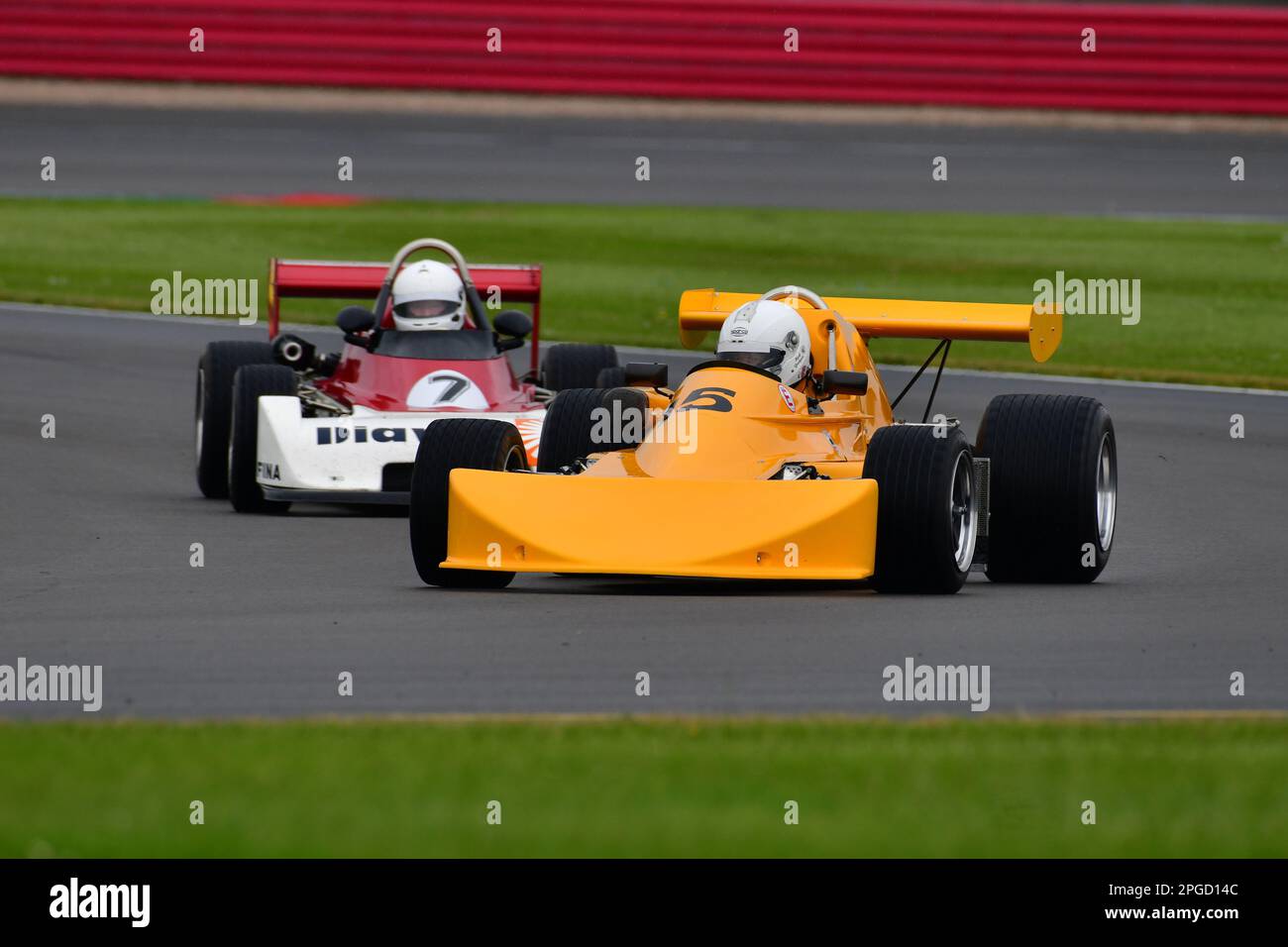 Mark Goodyear, March 75B, Richard Trott, Chevron B43, Aurora Trophy ...