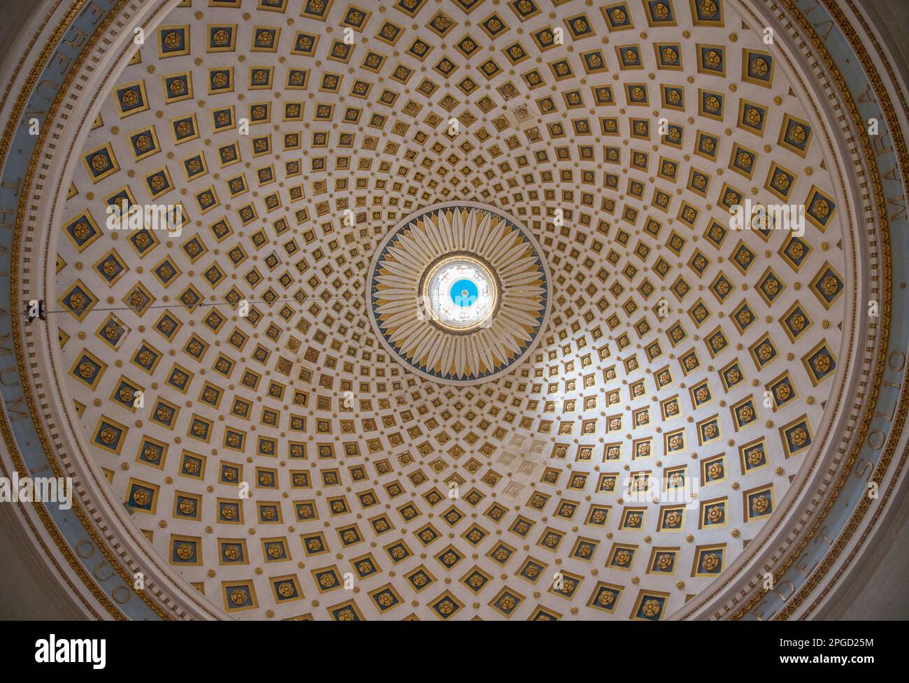 Mosta rotunda dome parish hi-res stock photography and images - Alamy
