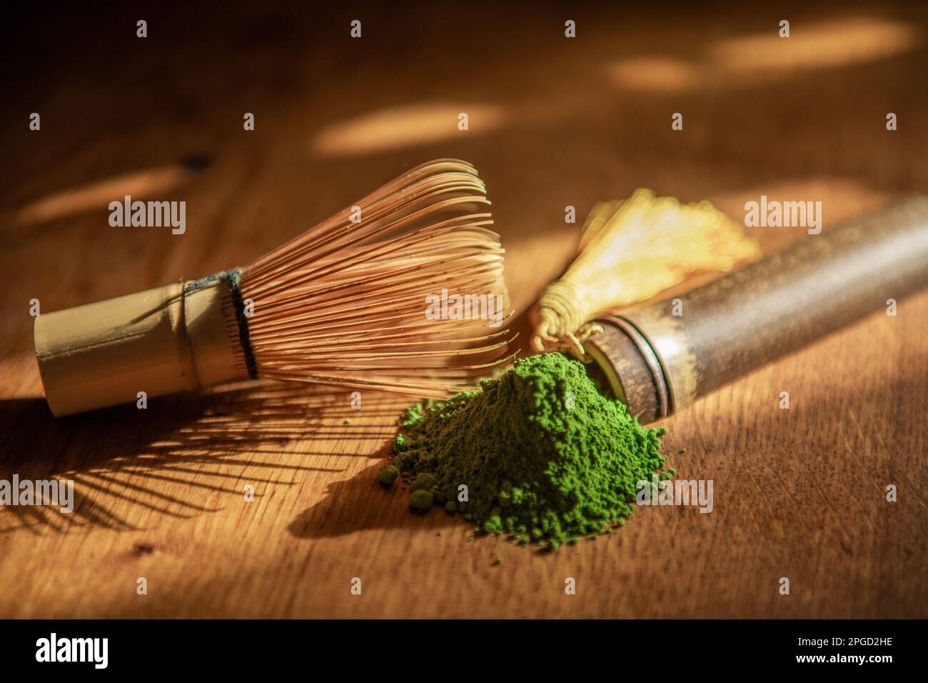 Matcha green powder hi-res stock photography and images - Alamy